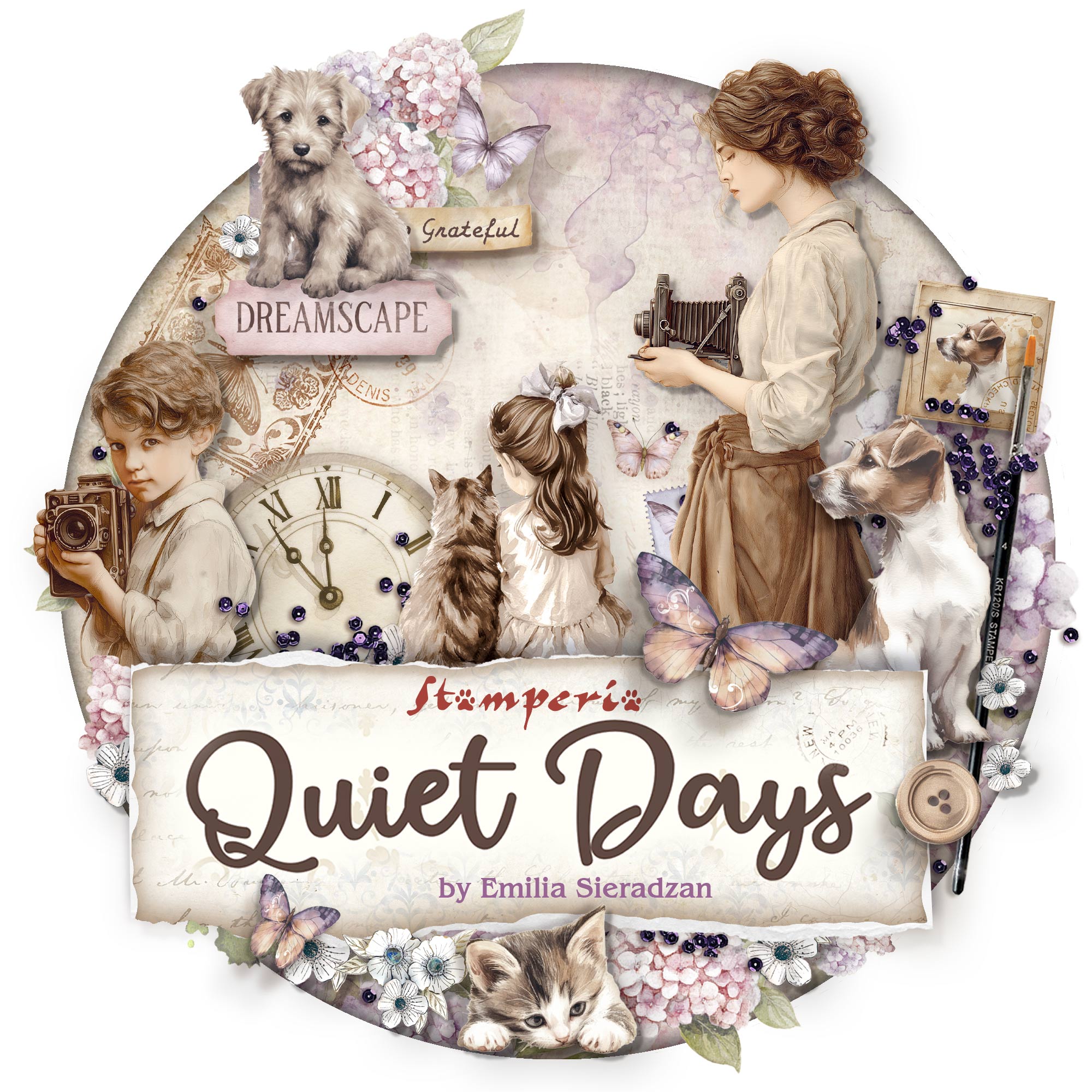 Graftoncrafts > STAMPERIA > *NEW* Quiet Days