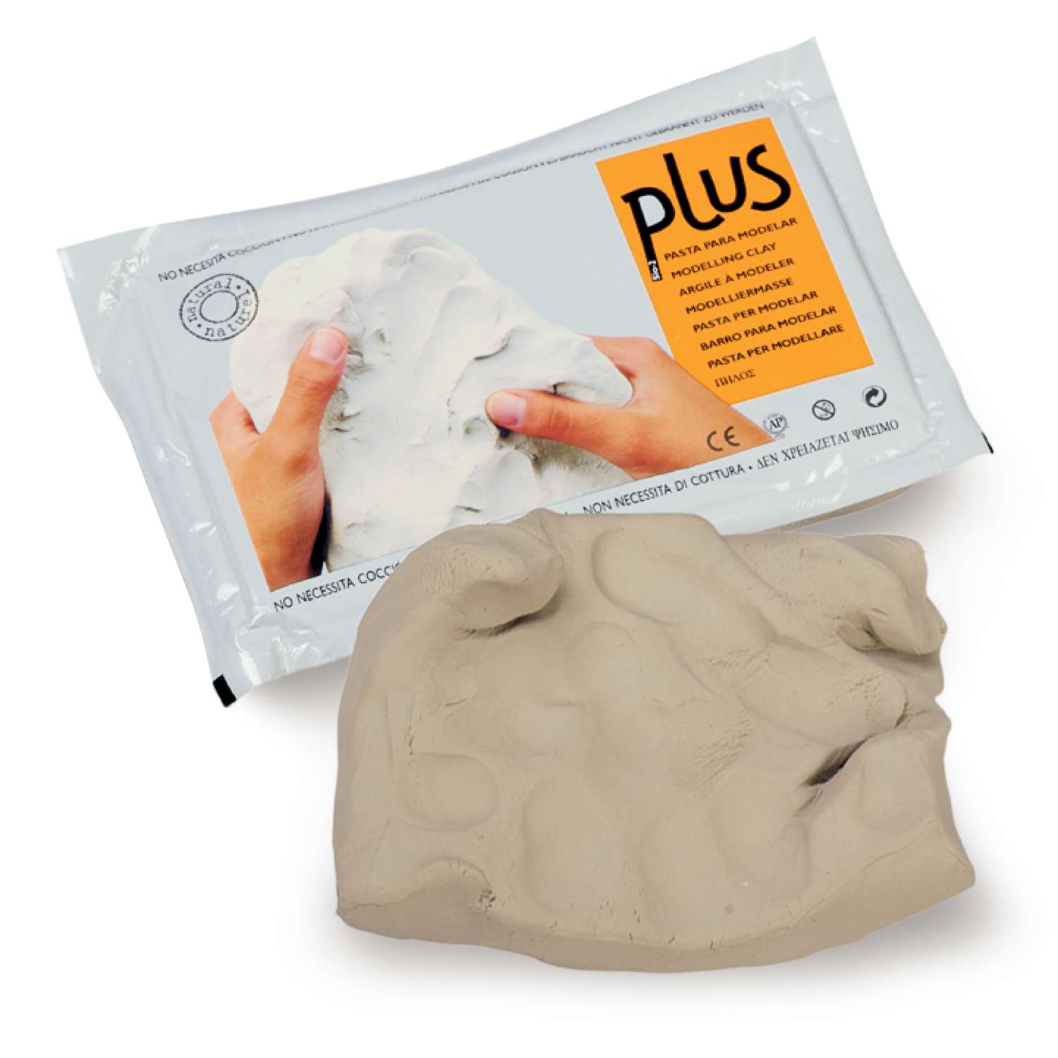 Graftoncrafts > Clay & Soft Moulds > Plus Self Hardening Clay - 1kg