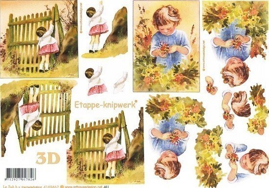 Graftoncrafts > Children > *SALE* Le Suh Step Decoupage -Little Girls