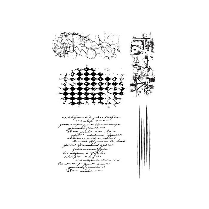 Graftoncrafts > Stamps > Imagination Crafts Art Stamps - Distress Set 1