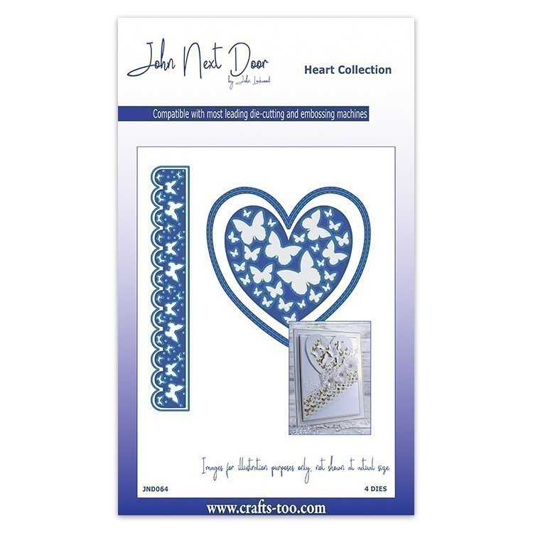 Graftoncrafts > Dies > *SALE* John Next Door Heart Collection Die ...