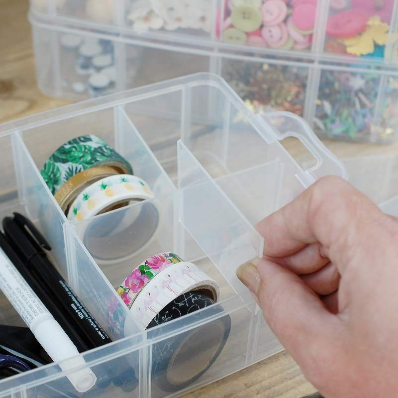 Graftoncrafts > Storage > Vaessen Creative Storage Box With 24 Compartments